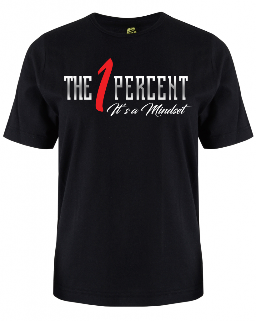 Original Logo Tees | The 1 Percent Mindset | Michael Ducille